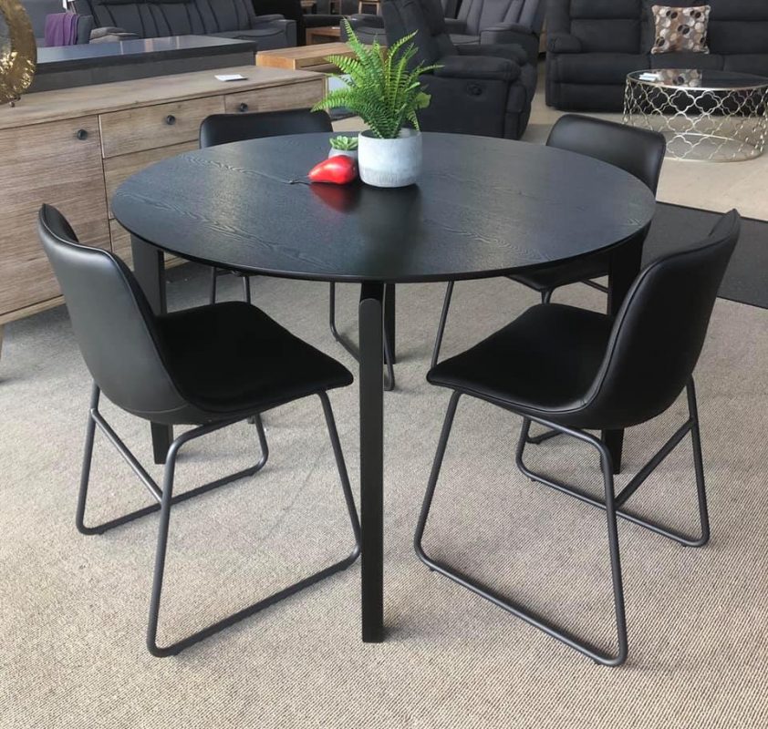 Nordic 1200 Round Dining Table - Bliss Living Furniture